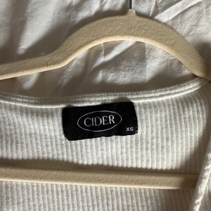 Cider | Tops | Cider Ribbed Tie Front Top | Poshmark
